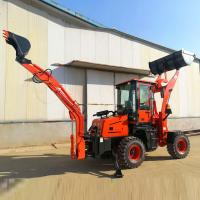 China HQ-WZ-10-20 Ce Epa 4wd Compact Four-wheel Articulated Mini Backhoe Loader With 4x4 for sale