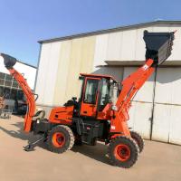 China HQ-WZ-10-20 Ce Epa 4wd Compact Four-wheel Articulated Mini Backhoe Loader With 4x4 for sale
