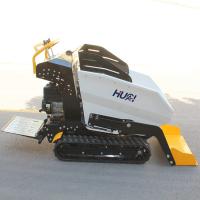 China Electric Crawler Mini Dumper 500kg 1000kg Mini Track Dumper Moving Type Crawler Loader for sale
