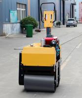 China 425mm Drum Diameter Small 0.5 Ton Double Drum Road Roller Diesel Asphalt Compactor for sale
