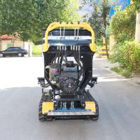 China Crawler Dumper Mini Oil Palm Farm Transporter MINI Dumper 1 Ton 2 Ton Crawler Carrier for sale