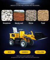 China CE EPA Backhoe Battery 4 Wheel Drive Small Electric Loaders with Electric Start for sale