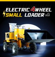 China Small Size Mini Bucket Loader 300kg 400kg for Easy Operation and Material Handling for sale