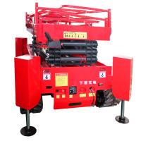 China Outdoor Rough Terrain Crawler Scissor Lift with 320kg Capacity and Extended Platform for sale