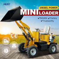 China 1-3 Ton Agricultural Compact Telehandler Telescopic Loader with 1 CBM Bucket Capacity for sale