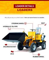China 1-3 Ton Agricultural Compact Telehandler Telescopic Loader with 1 CBM Bucket Capacity for sale