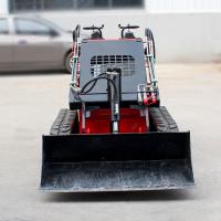 China Affordable 300 kg BOXINHUASHENG Hydraulic Valve Mini Skid Steer Loader with Track for sale