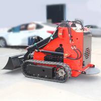 China Affordable 300 kg BOXINHUASHENG Hydraulic Valve Mini Skid Steer Loader with Track for sale