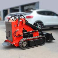 China Affordable 300 kg BOXINHUASHENG Hydraulic Valve Mini Skid Steer Loader with Track for sale