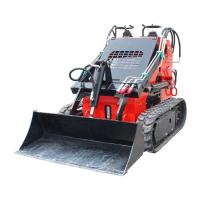 China Chinese Mini Skid Steer Loader with MOOG Hydraulic Cylinder and 0-6km/h Working Speed for sale