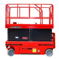 China Smooth Lifting 10m Scissor Lift Platform with Self-Propelled Mobile Mode in Shandong for sale