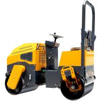 China 35KN Exciting Force Single/Double Drum Mini Road Roller for Earth Road Maintenance for sale