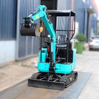 China 1 Ton Earth Moving Machinery Excavator with Free Bucket and Max Digging Radius 1320mm for sale