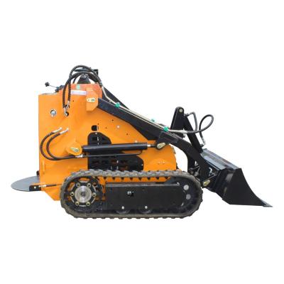 China Skid Steer Diesel Loader With Bucket and Different Attachments Rated Pressure of 17 Mpa for sale