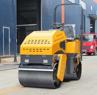 China Highly 1.5-2 Ton Small Double Drum Road Roller Compactor with Hydraulic Vibration Mode for sale