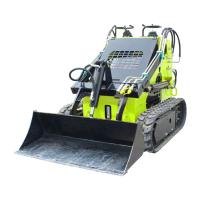 China Skid Steer Diesel Loader With Bucket and Different Attachments Rated Pressure of 17 Mpa for sale
