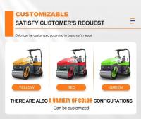 China 0.3 Ton Diesel Gasoline Mini Road Roller with Huade Hydraulic Pump and Kubota Engine for sale