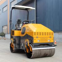 China 0.3 Ton Diesel Gasoline Mini Road Roller with Huade Hydraulic Pump and Kubota Engine for sale