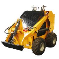 China Powerful 500KG Mini Skid Steer Loader with Track 15.7 kW and 17.1KW Maximum Power for sale