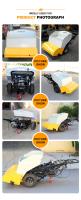China Mini Pitch Paver with YANMAR Engine and Kawasaki Hydraulic Valve on Top Selling for sale