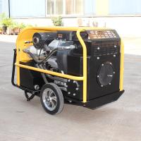 China 35HP Hand Push Type Gasoline Diesel Hydraulic Power Pack with 180 Hydraulic Pressure for sale