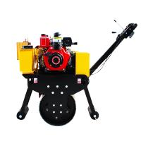 China YL600 Single Drum Industrial Compactor Machine with 425mm Drum Diameter and EPA Engine for sale