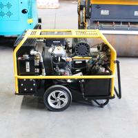 China Portable Gas Engine Hydraulic Power Pack Unit For Hydraulic Auger Hand Push Type Station for sale