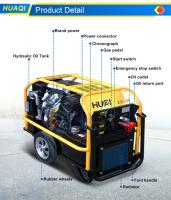 China 23HP Hydraulic Power Unit with 22L Fuel Tank Capacity and 155 bar Hydraulic Pressure for sale