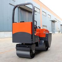 China Electric Start 0.8 Ton Diesel Double Drum Ride On Road Roller for Smooth Operation for sale