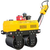 China 0.5 Ton Hand Compact Mini Road Roller with Travel Speed 0-4km/h and Hydraulic Pump Danfoss for sale