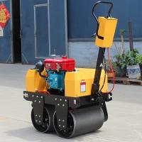 China 0.5 Ton Hand Compact Mini Road Roller with Travel Speed 0-4km/h and Hydraulic Pump Danfoss for sale