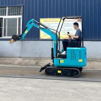 China 1.2ton 1.7 ton Mini Excavator Digging Hydraulic Small Micro Digger Machine at Prices for sale