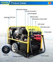 China Hydraulic Earth Auger 35HP Hydraulic Power Station with 17.2 L Hydraulic Tank Capacity for sale