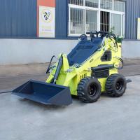 China Powerful Huade Hydraulic Pump Diesel Track Skid Steer Loader 4 in 1 Bucket Included for sale
