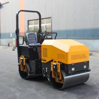 China Full Hydraulic 2 Ton Ride-On Double Drum Vibratory Roller Compactor with CHANGCHAI Engine for sale