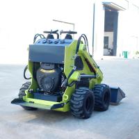 China Powerful Huade Hydraulic Pump Diesel Track Skid Steer Loader 4 in 1 Bucket Included for sale