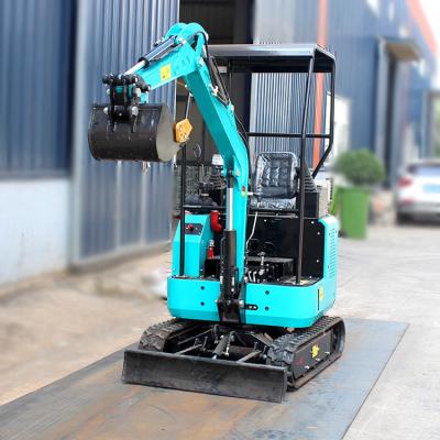 China Mini Digger Excavator 1.0 Ton with Standard Rated Speed and 0.04m3 Bucket Capacity for sale