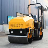 China 2 Ton Vibratory Road Roller for Soil Asphalt Compaction at 70Hz Excitation Frequency for sale