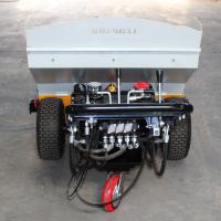 China Small Walk-behind Asphalt Paver with 3.2 kW Power and 2000 mm Max. Length Screed for sale