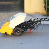 China Small Walk-behind Asphalt Paver with 3.2 kW Power and 2000 mm Max. Length Screed for sale