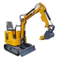 China 1000kg Mini Excavator for Easy Operation in Garden and Orchard Maintenance for sale