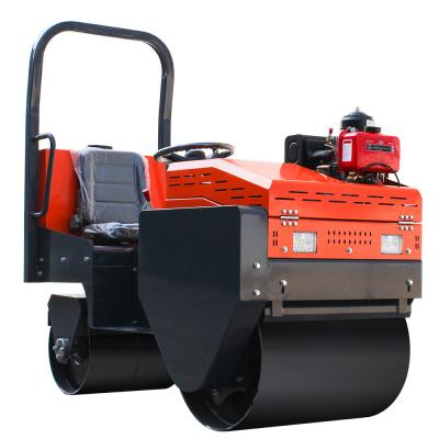China Road Construction Double Drum Roller 850kg Impact Compactors with 45L Water Tank Capacity for sale