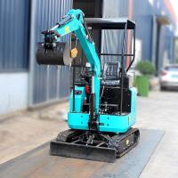 China 1100mm Chassis Width HUAQI 1 tonelada 2 tonelada 3 tonelada mini excavator excavatore for sale