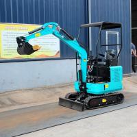 China 1100mm Chassis Width HUAQI 1 tonelada 2 tonelada 3 tonelada mini excavator excavatore for sale