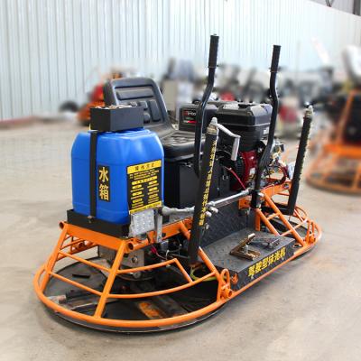 China 24hp Gasoline Engine Driving Concrete Trowel Machine Ride On Trowel Blade mm 350*150 for sale