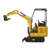 China 1.8 ton Mini Small Crawler Excavator with 1100mm Track Gauge at Mini Excavator Prices for sale