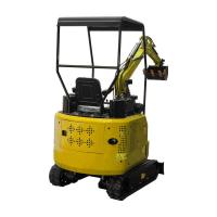 China 1.8 ton Mini Small Crawler Excavator with 1100mm Track Gauge at Mini Excavator Prices for sale