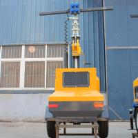 China 40000 Working Hours Standard IP Rating Mobile Diesel Light Tower with Diesel Generator for sale