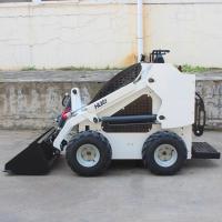 China 1000 kg Machine Weight Skid Steer Loaders With Breaker Hammer and Earth-Moving Machinery for sale