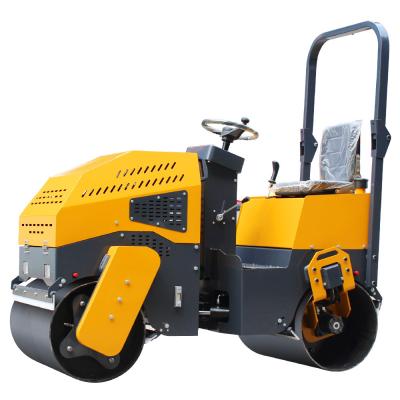 China Mini Road Machinery 1ton 2ton 3ton Hydraulic Roller Compactor with Huade Pump for sale
